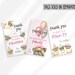 Editable Pawsome Party Favor Tags | Puppy Dog Birthday Thank You Tag ...