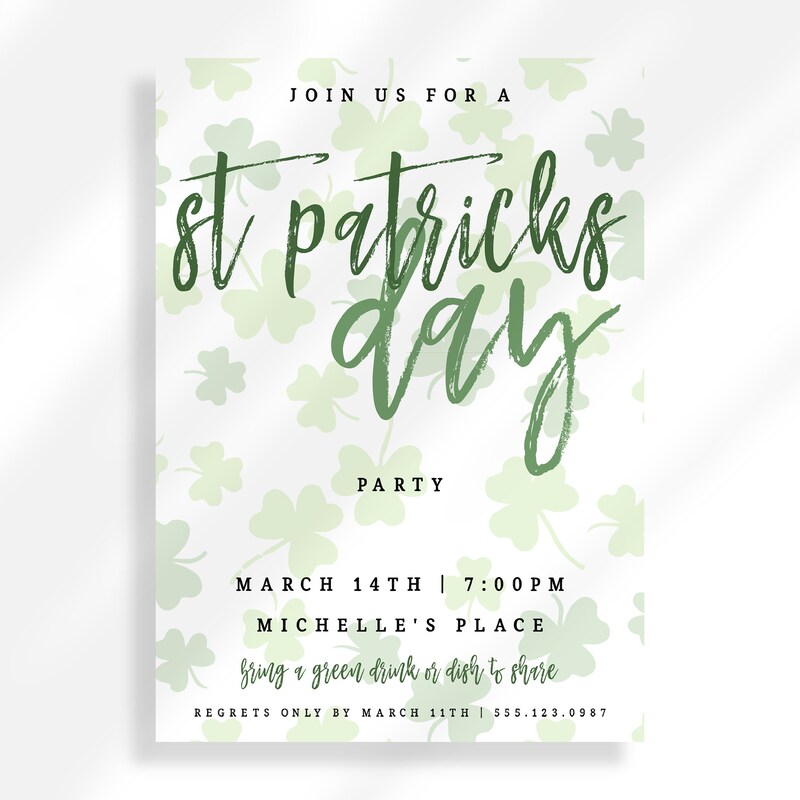Irish Invitation - Etsy