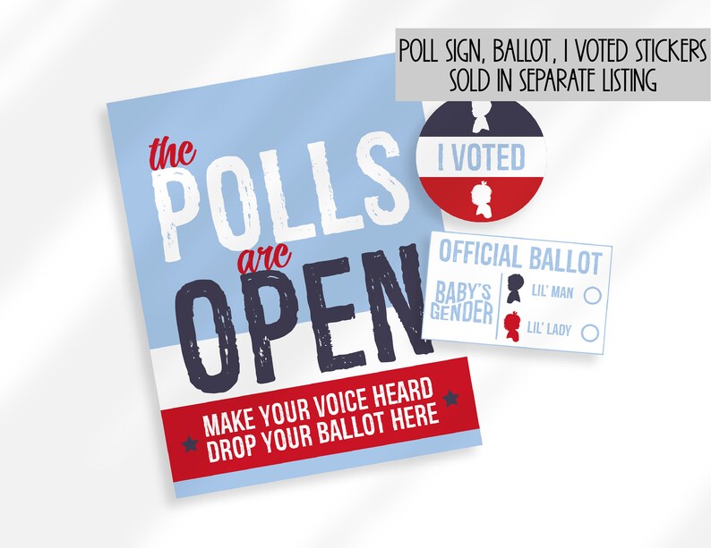 Editable Cast Your Vote Gender Reveal Invitation Printable - Etsy Editable Cast Your Vote Gender Reveal Invitation Printable - Etsy