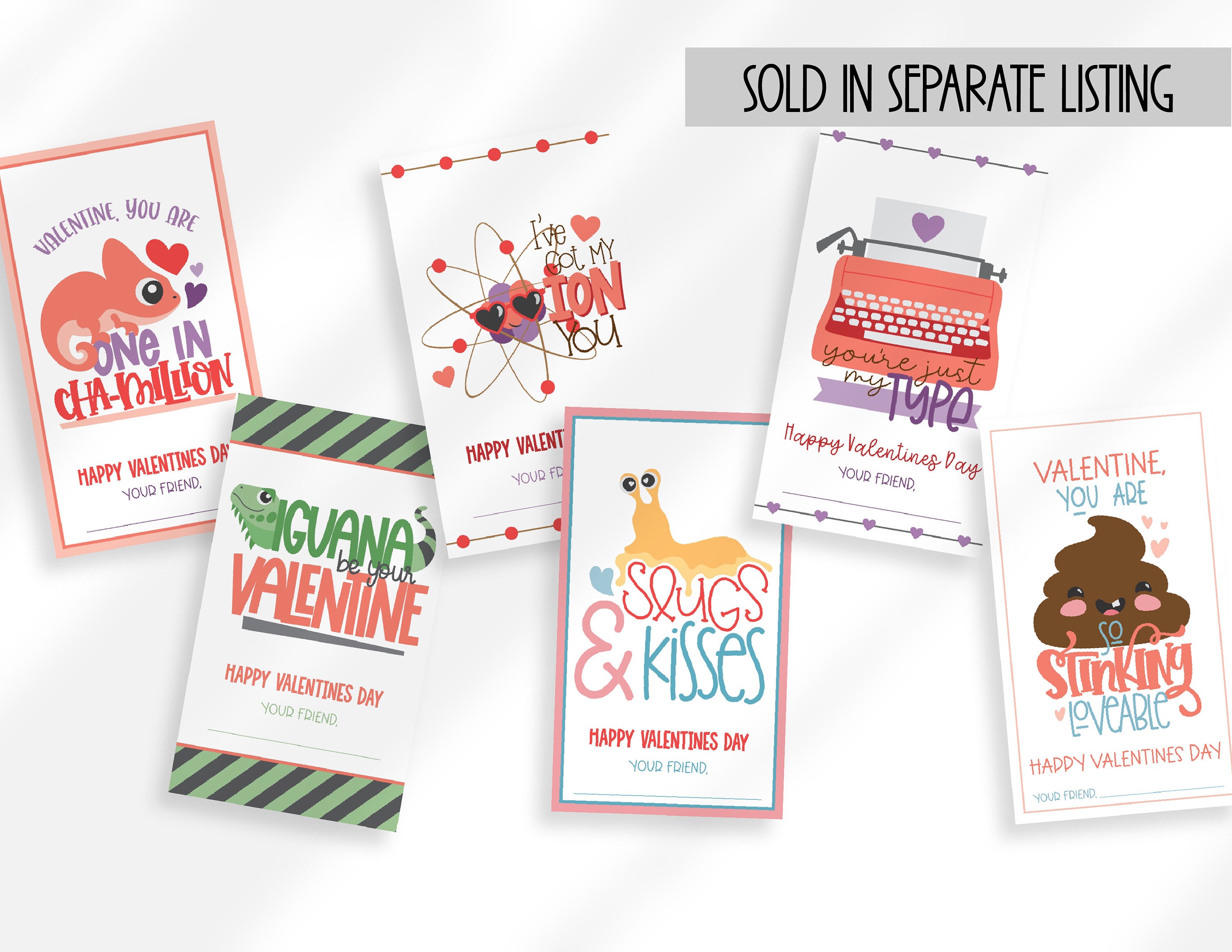 Editable You're My Type Valentines Day Card | School Valentines Dday ...
