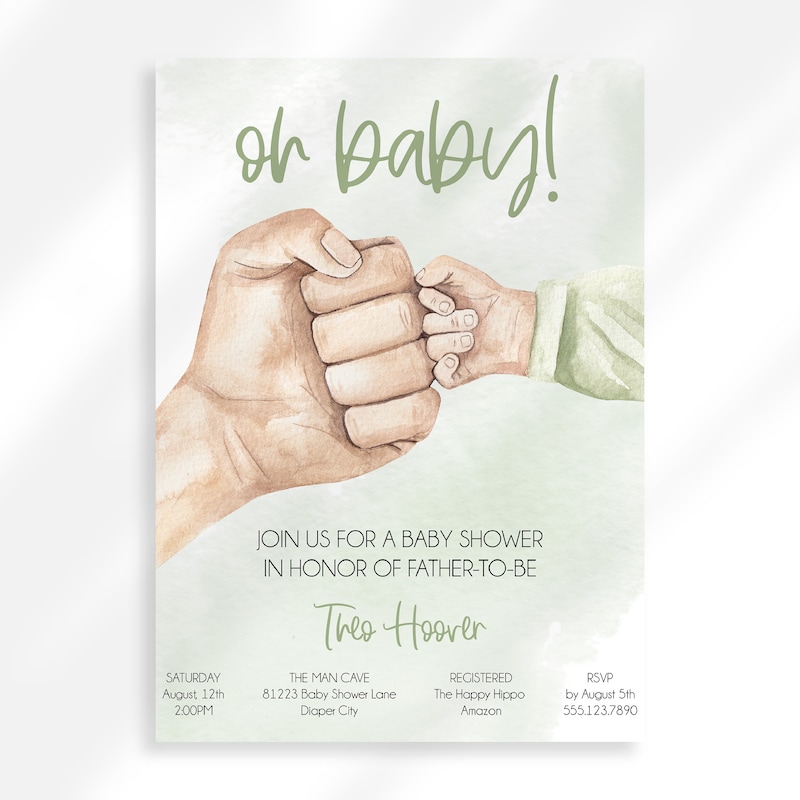 Dad Baby Shower - Etsy