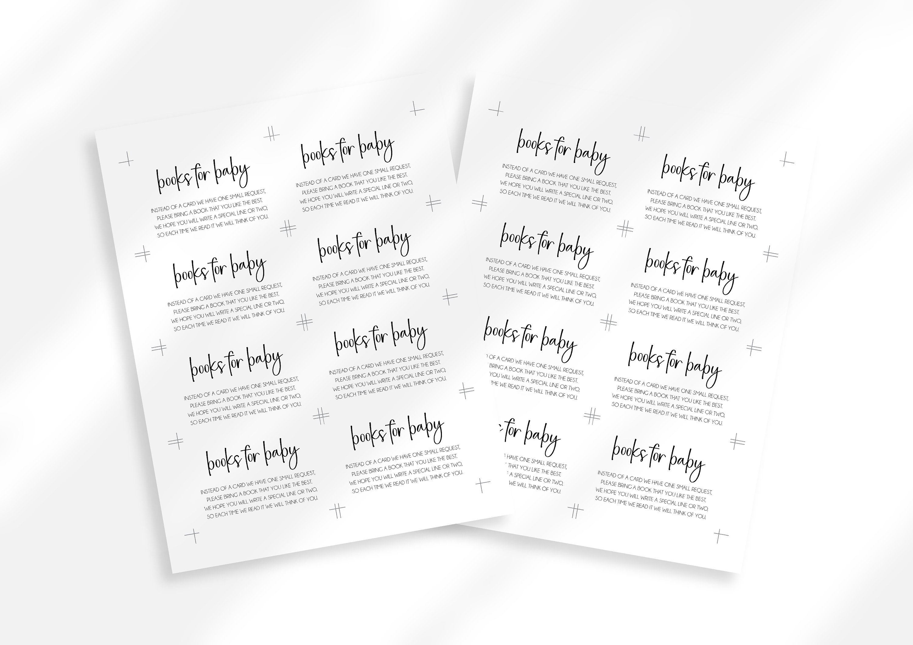Books For Baby Insert Instant Digital Download Request Books Instead Of books-for-baby-insert-instant-digital-download-request-books-instead-of