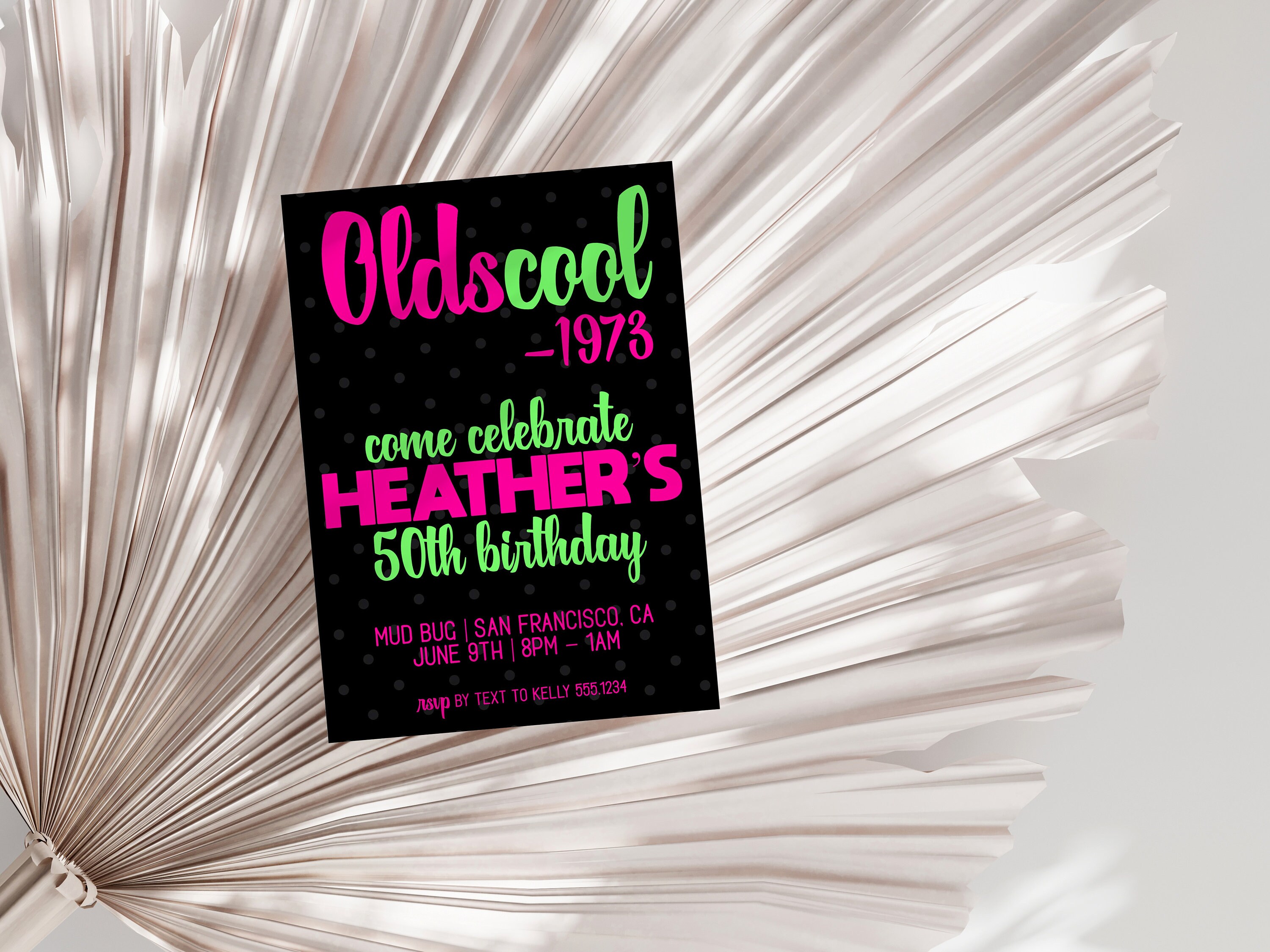 Editable Adult Birthday Invitation Women | Olds Cool Birthday Invite ...