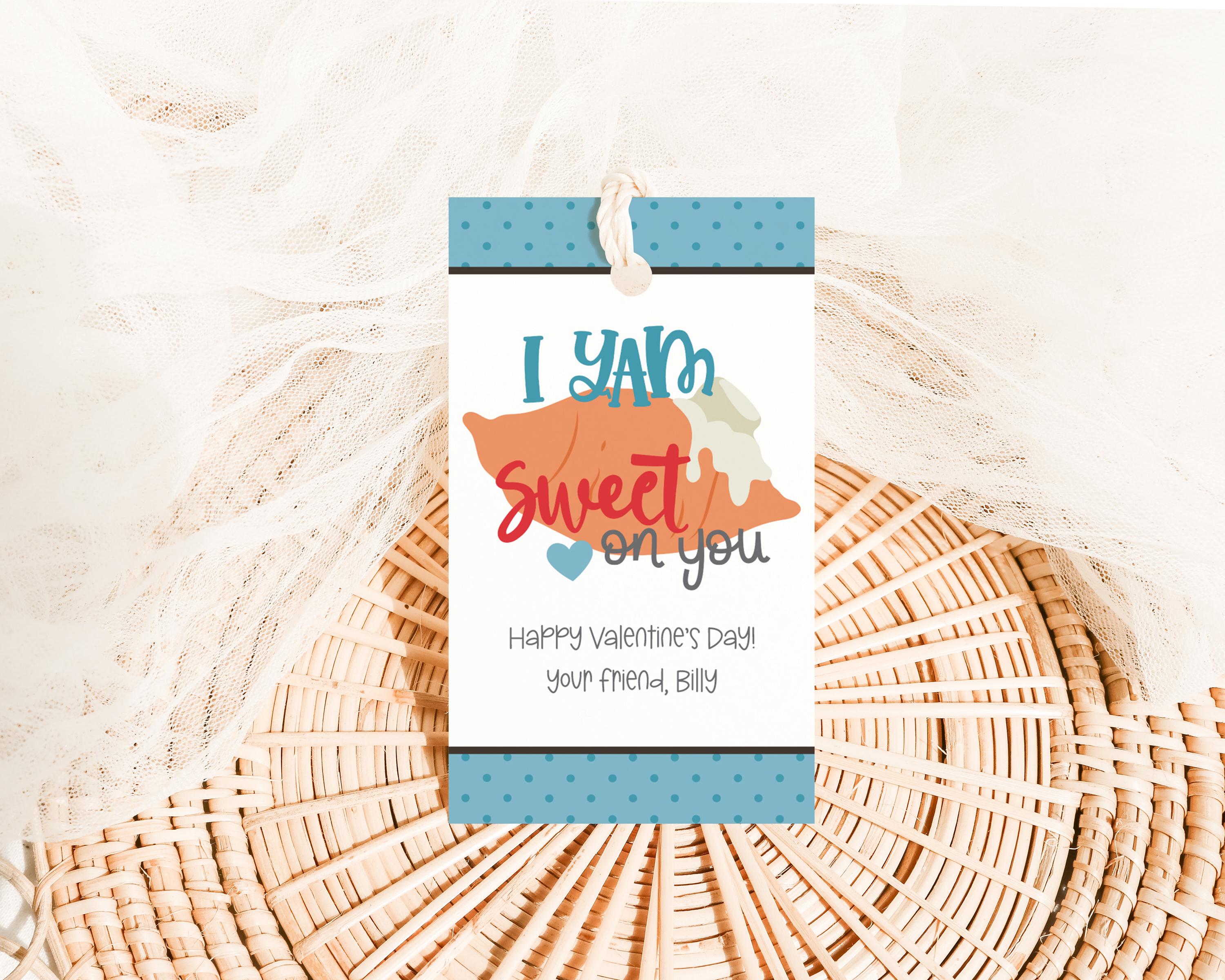 Editable Valentines Gift Tags Printable Valentines for Kids Funny ...