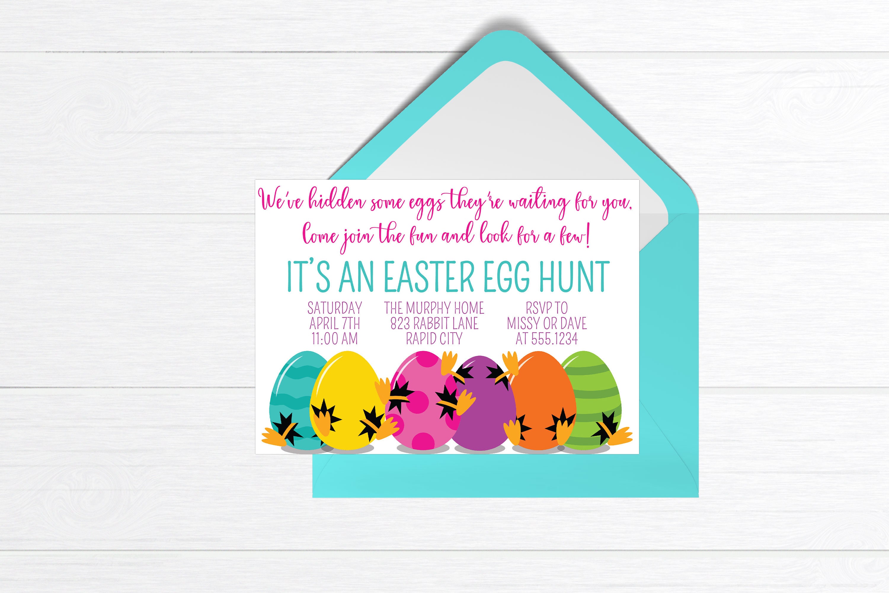 Editable Easter Egg Hunt Invitation Easter Egg Printable Invitation ...