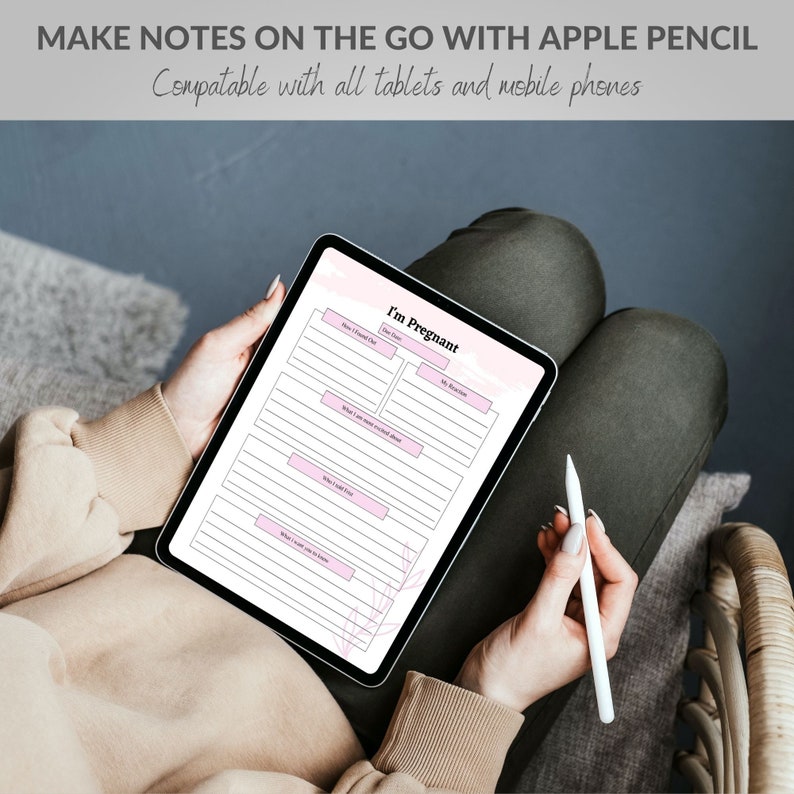 Boho Printable Pregnancy Planner Pregnancy Journal, Printable Birth ...