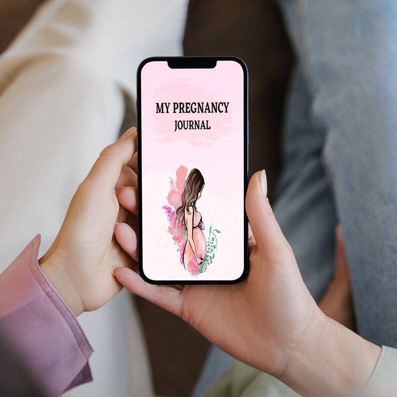 Boho Printable Pregnancy Planner Pregnancy Journal, Printable Birth ...