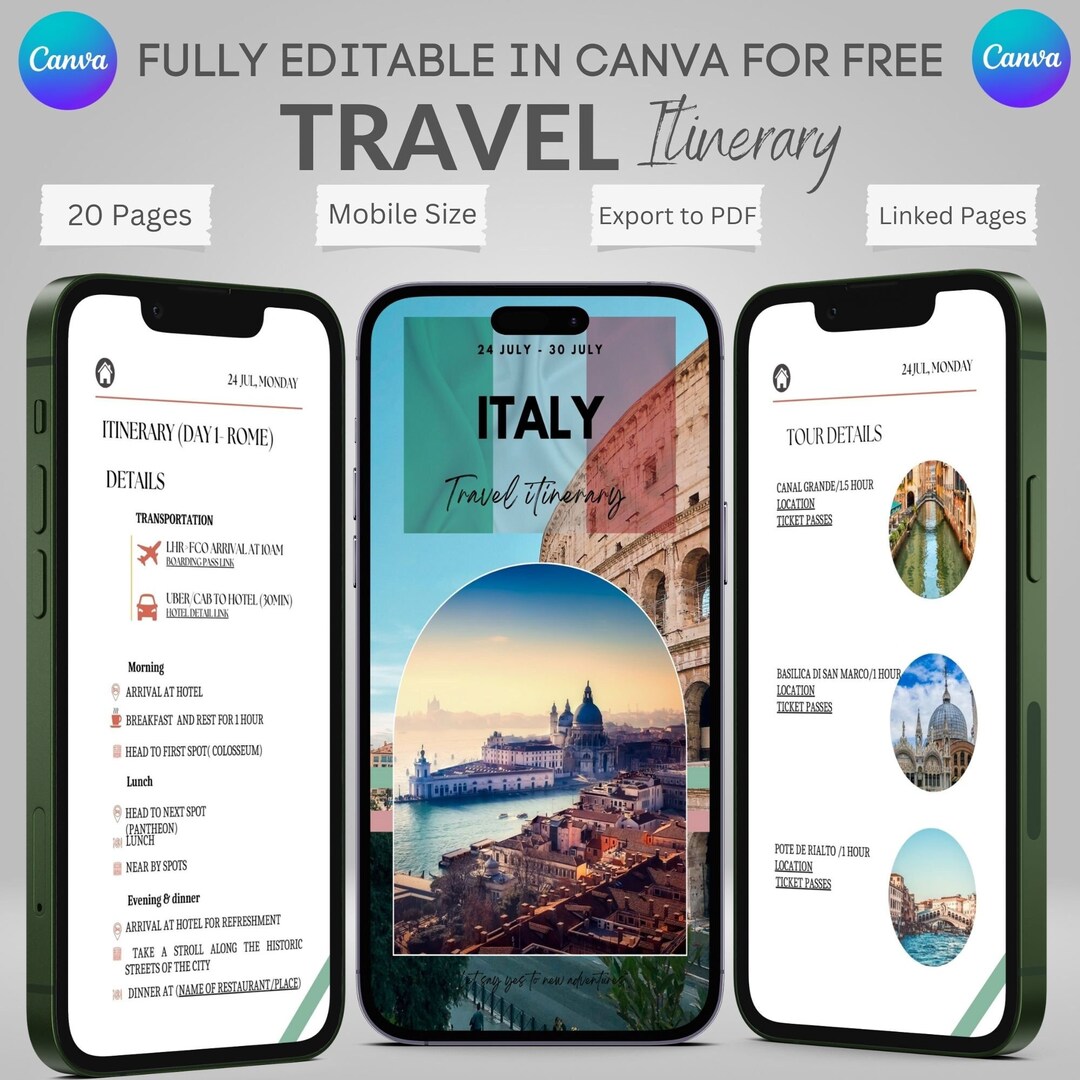 Digital Travel Planner Travel Notebook Notability Planner Travel ...