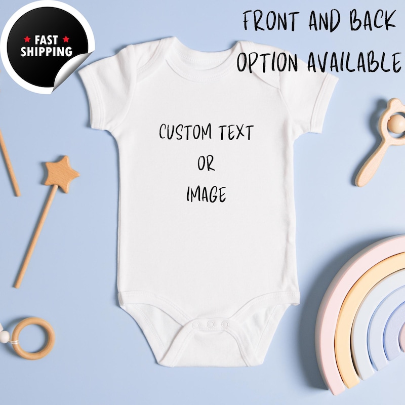 Newborn Outfit Custom Text - Etsy UK
