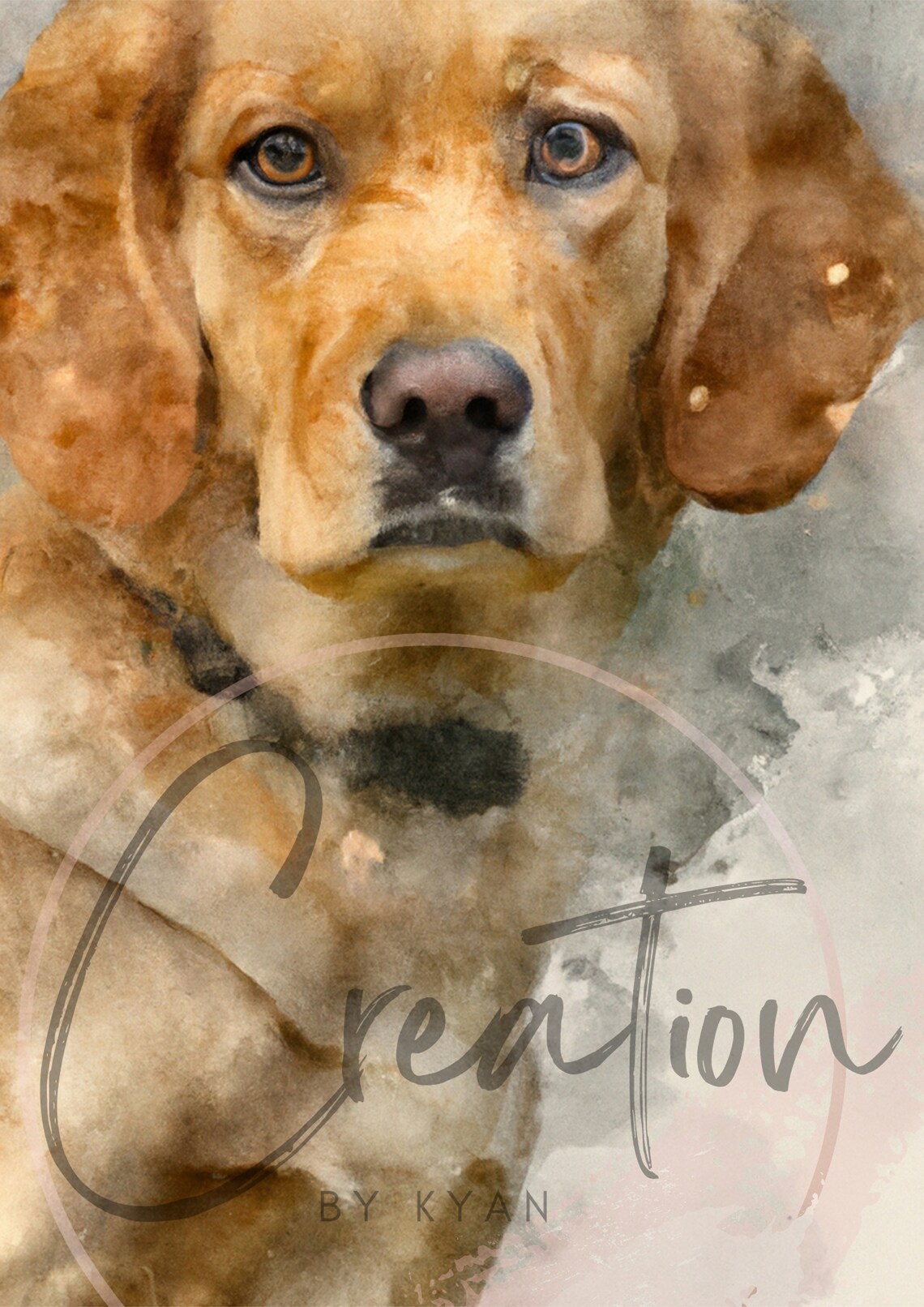 Dog Print, Digital Download, Printable Dog, Nursery Animal Wall Art ...