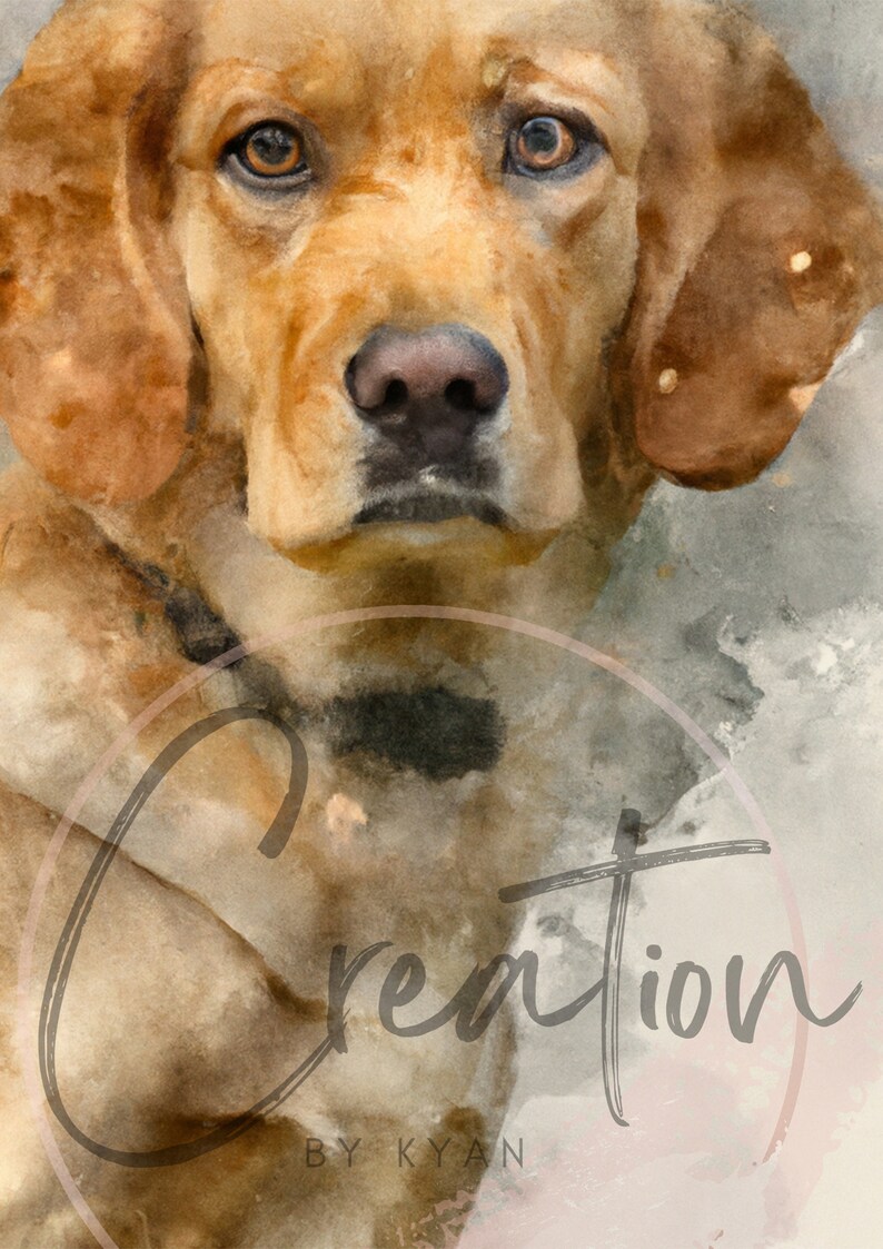 Dog Print, Digital Download, Printable Dog, Nursery Animal Wall Art ...