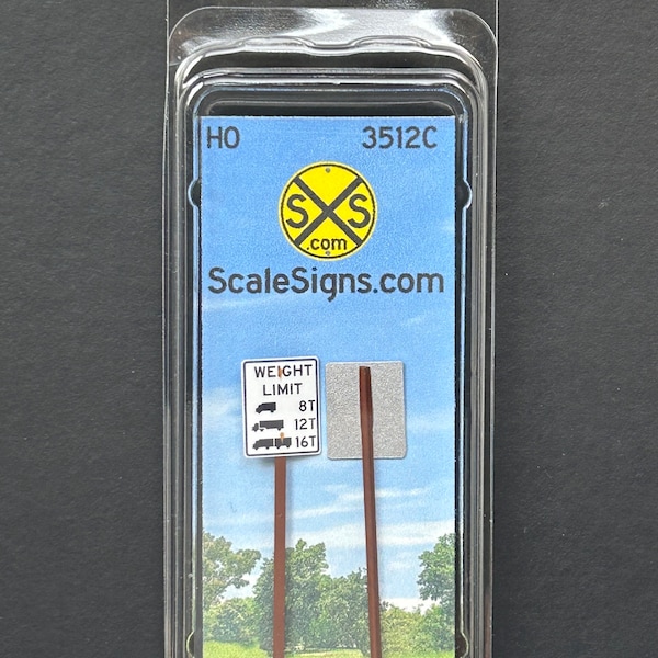 Ho Scale Street Signs - Etsy