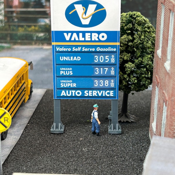 Ho Scale Gas Station - Etsy