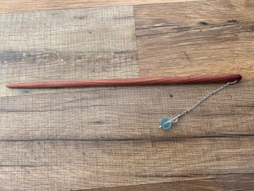 Wooden Hair Pin, Handmade Hair Fork Accessory, Minimalist Sturdy Jewel ...