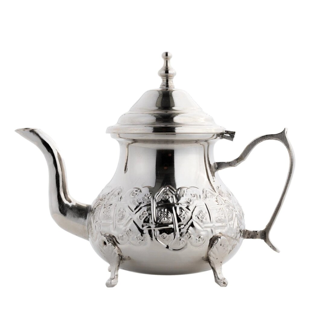 Arabic Alpaca Teapot Engraved Arabic Design - Etsy UK