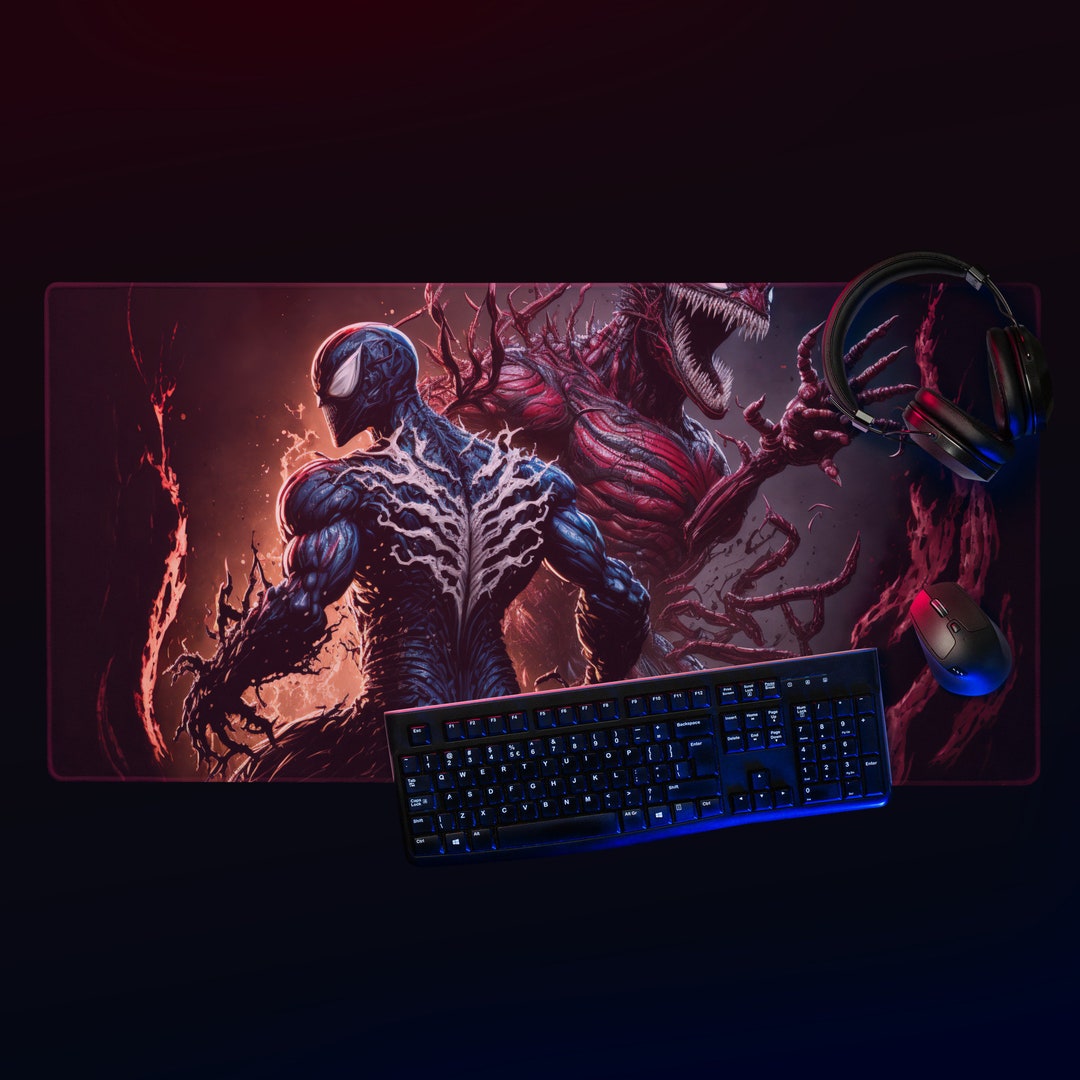 Venom Vs Carnage Gaming Mouse Pad - Etsy