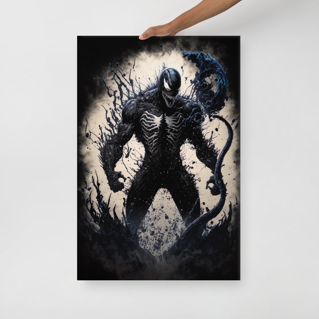 Venom Canvas Print Wall Art Venom Poster Venom Artwork Venom Painting ...