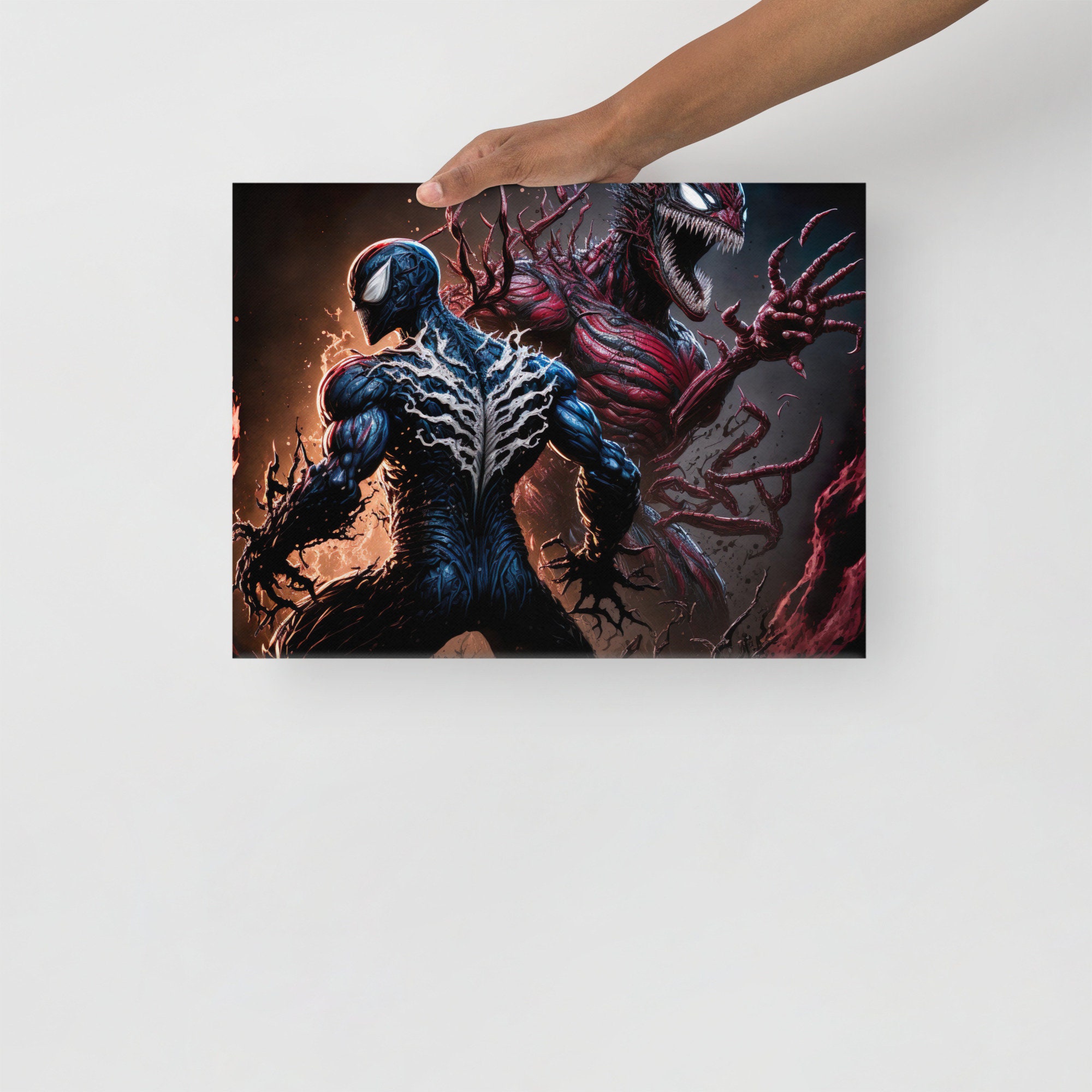 Venom Vs Carnage Thin Canvas - Etsy