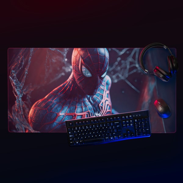 Spiderman Gaming Mouse Pad - Etsy