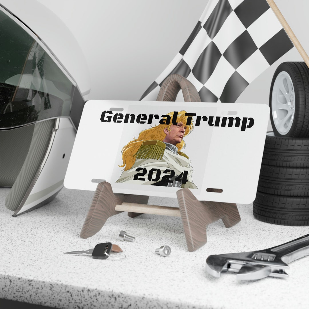 General Trump Front Vanity Plate - Etsy