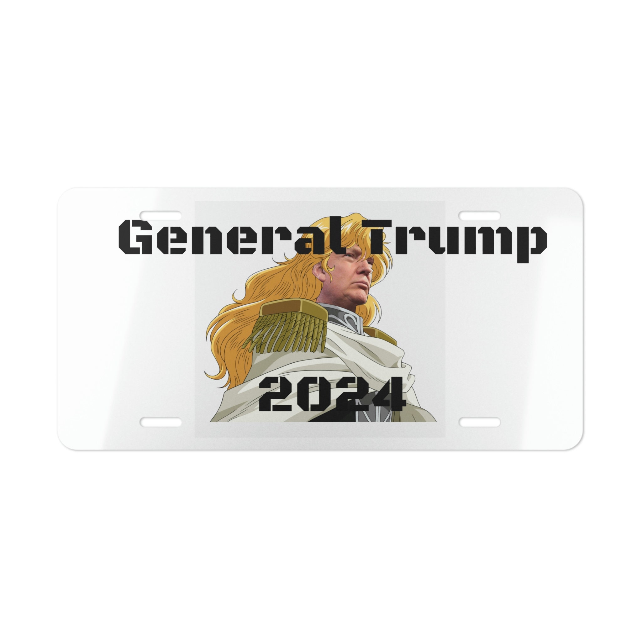 General Trump Front Vanity Plate - Etsy