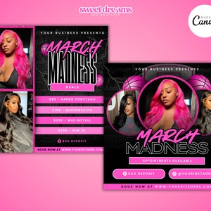 March Madness Flyer | March Books | St. Patrick Day Flyer | Book Now ...