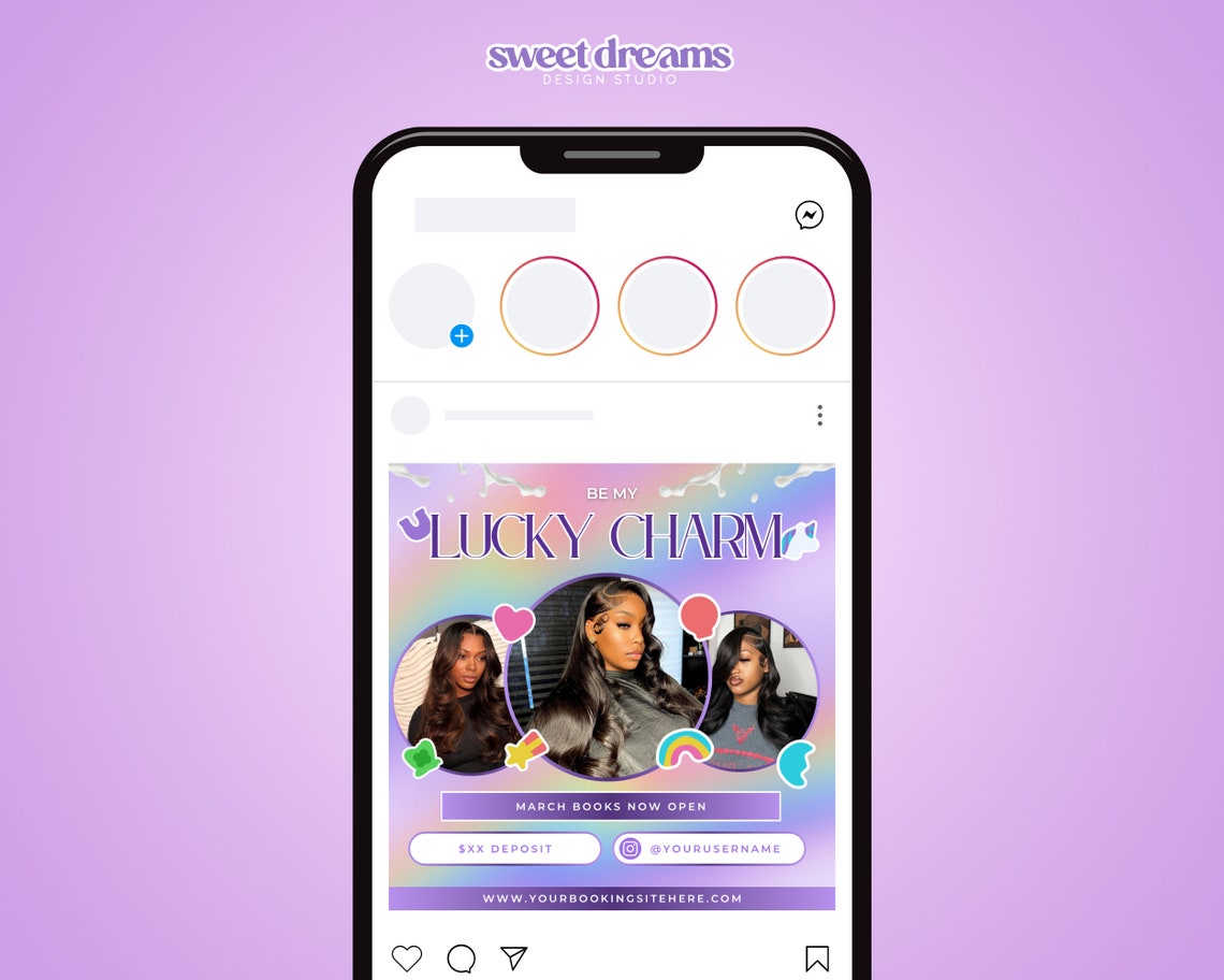 March Booking Flyer | March Deals Flyer | March Books Lucky Charm | St ...