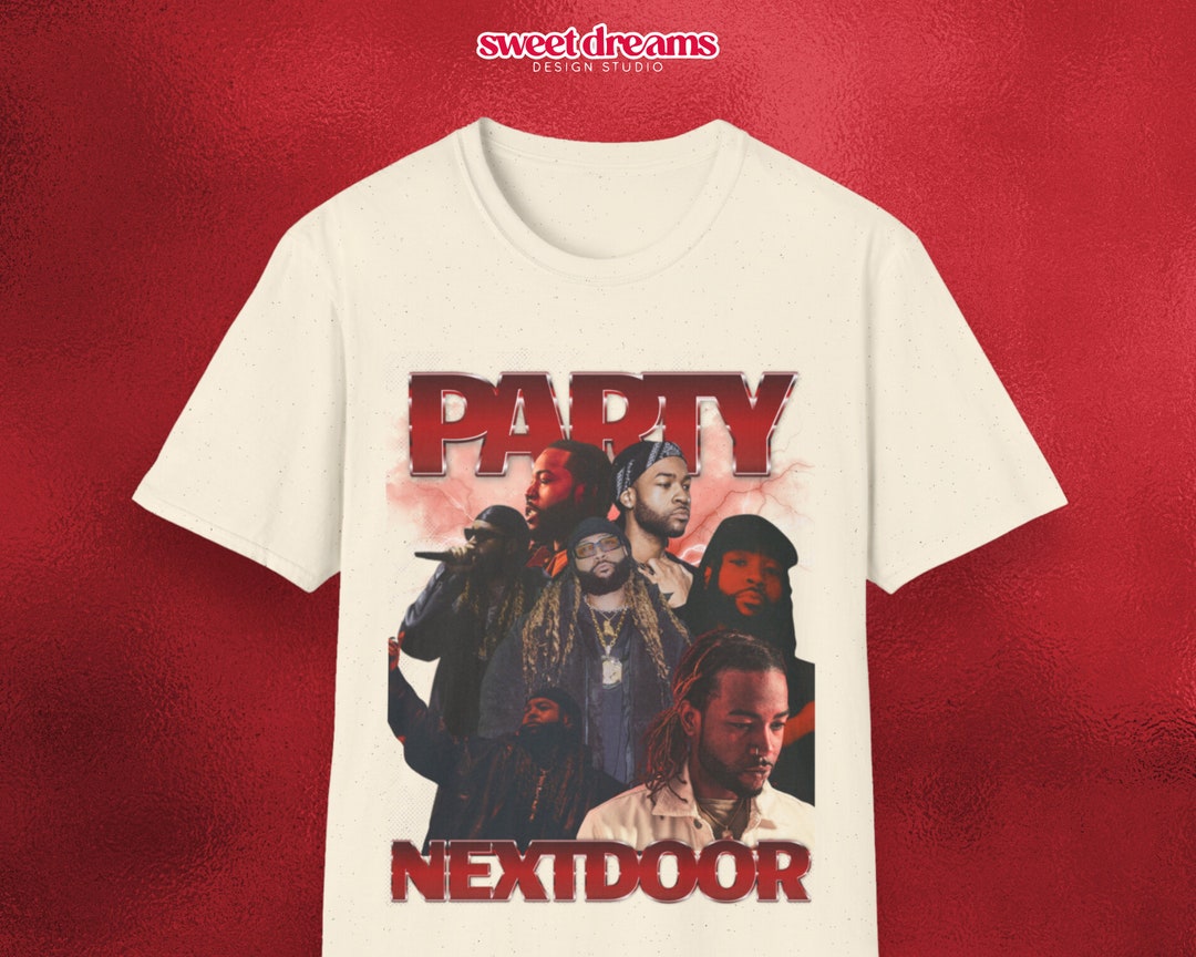 PARTYNEXTDOOR Vintage T-shirt, PND 4, Sorry I'm Outside Tour Merch ...