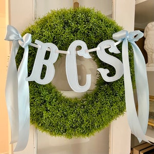 Baby Monogram Banner - Etsy