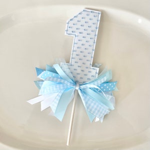 Birthday Number Cake Topper - Etsy