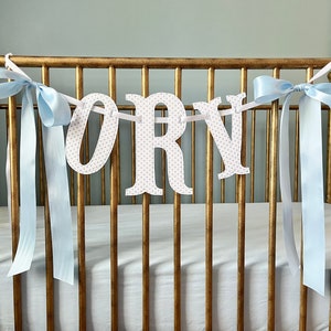Baby Monogram Banner - Etsy