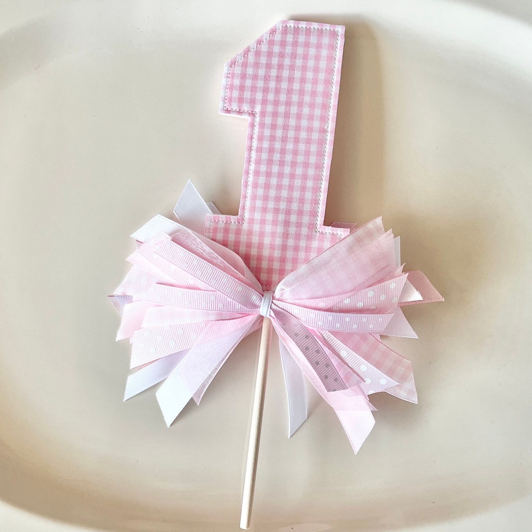 Birthday Number Cake Topper - Etsy