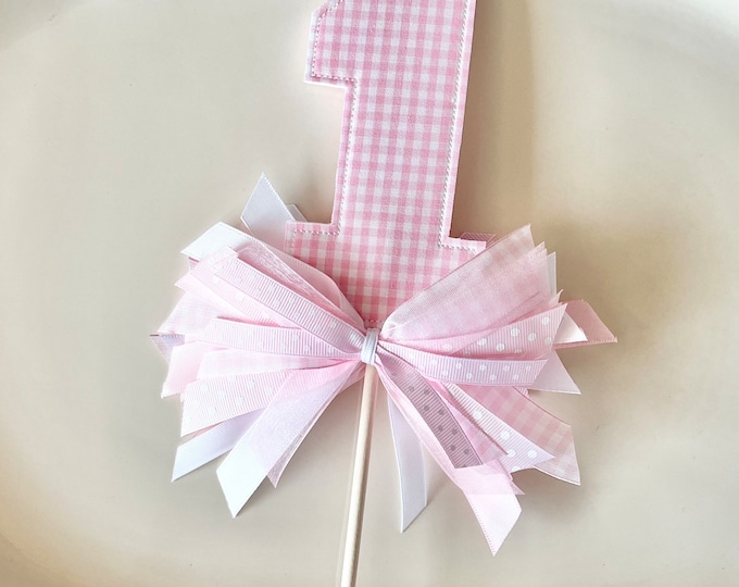 Birthday Number Cake Topper - Etsy