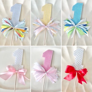 Birthday Number Cake Topper - Etsy