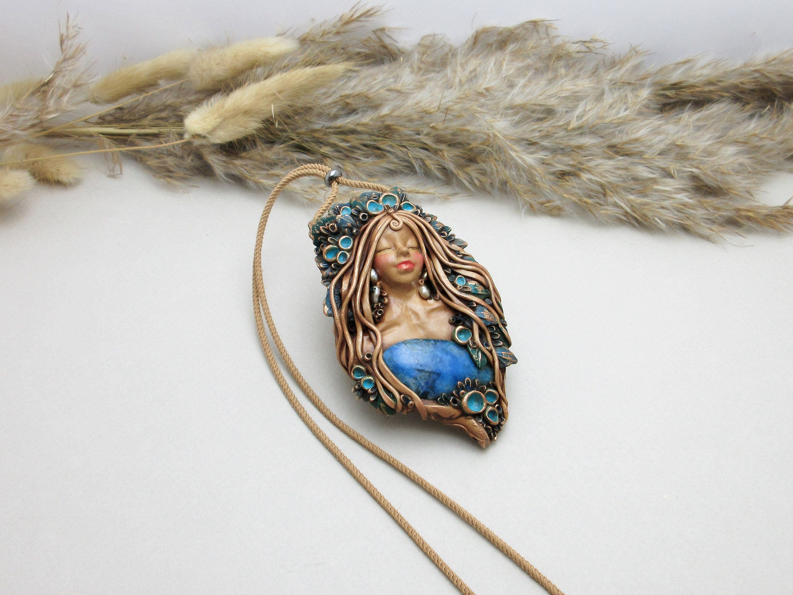 Atlantean Goddess Jewelry Necklace Pendant - Etsy