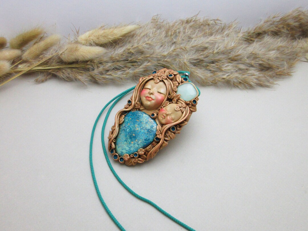 Mother Fairy Jewelry Pendant Nurturing Love, Profound Wisdom, and ...