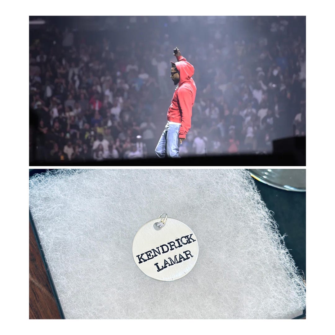 Kendrick Lamar Hand Stamped Jewelry Pendant , Necklace , Keychains and ...