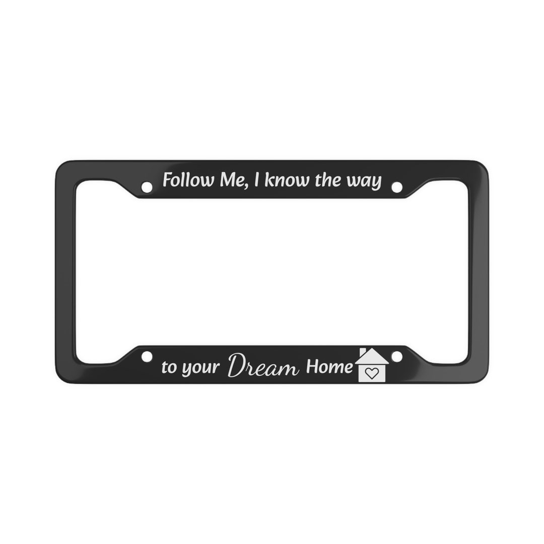 Realtor License Plate Frame Realtor Car Accessories Real Estate ...