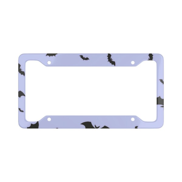 Bat License Plate Frame - Etsy