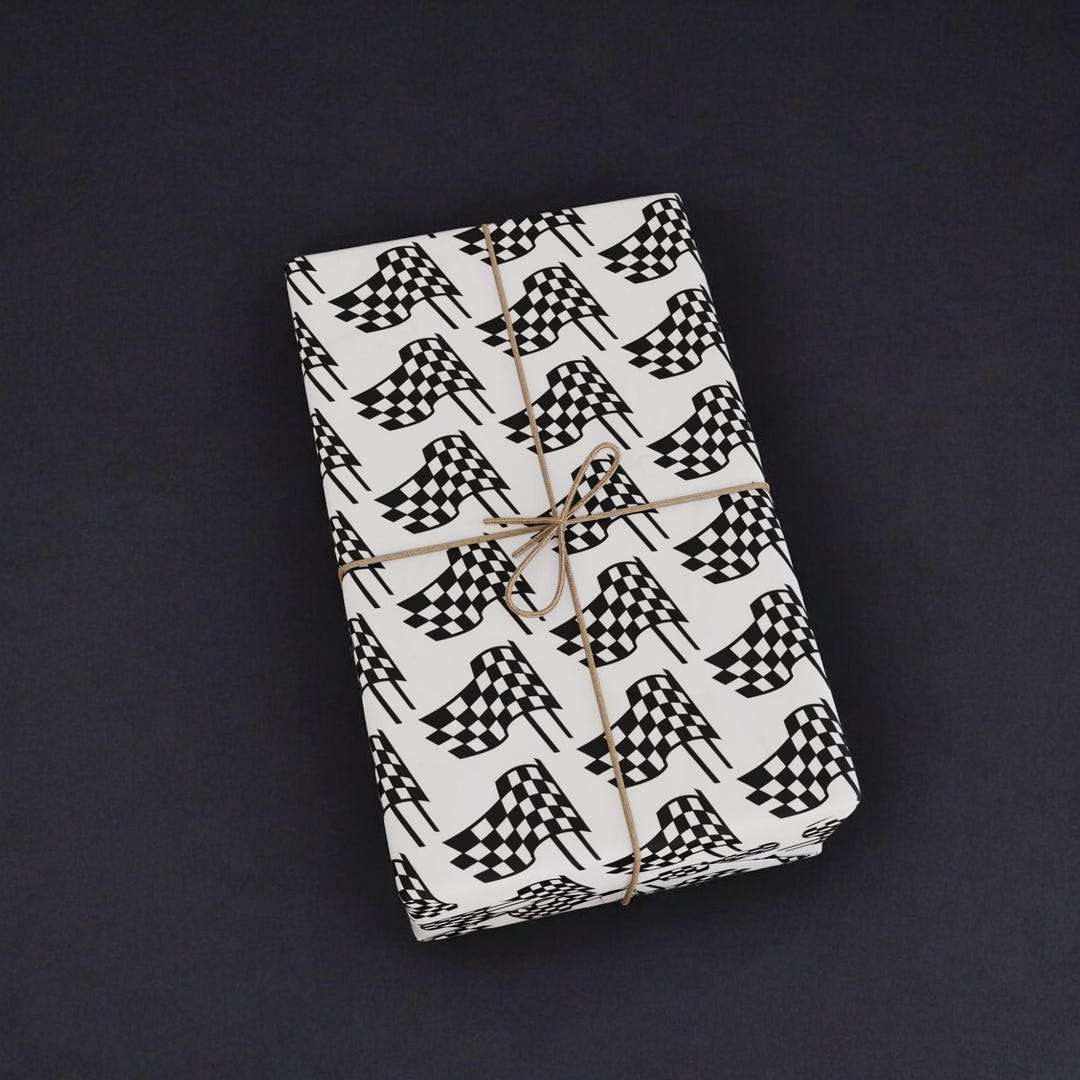 Formula 1 Gift Wrapping Paper Nascar Gift Paper Racing Christmas Gift ...