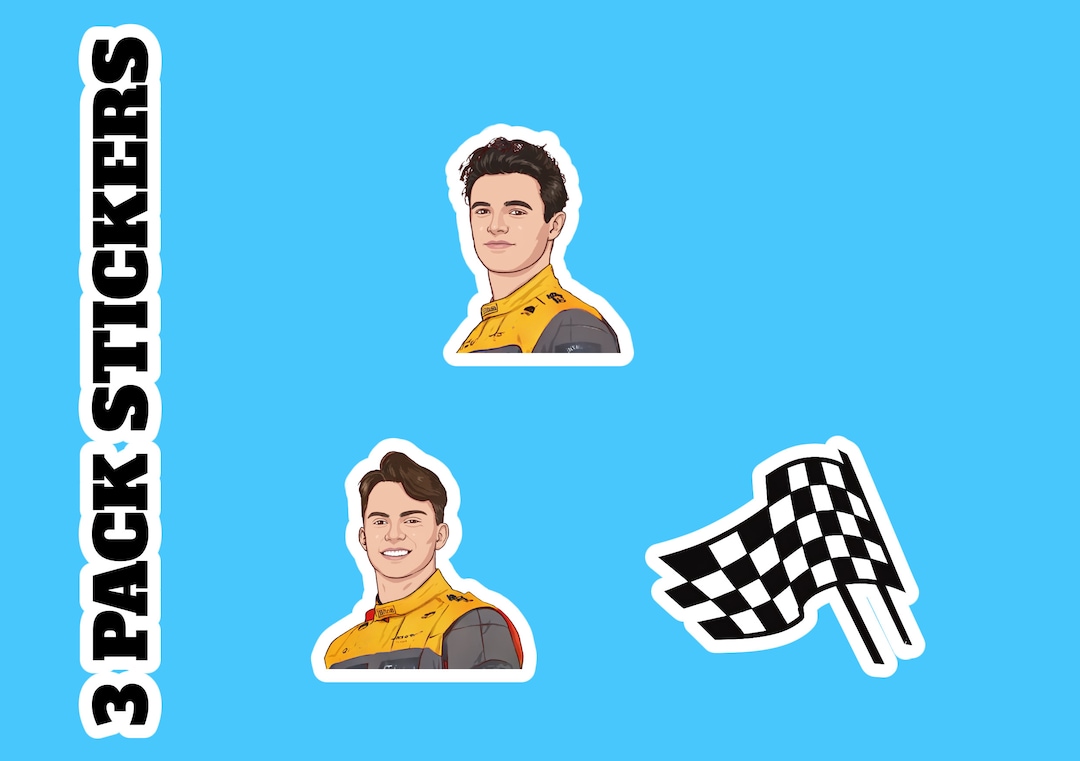 Stickers Mclaren F1 Team Sticker F1 Lando Norris Sticker - Etsy