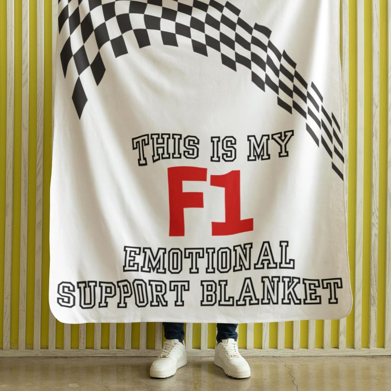 F1 Formula One Blanket - Etsy
