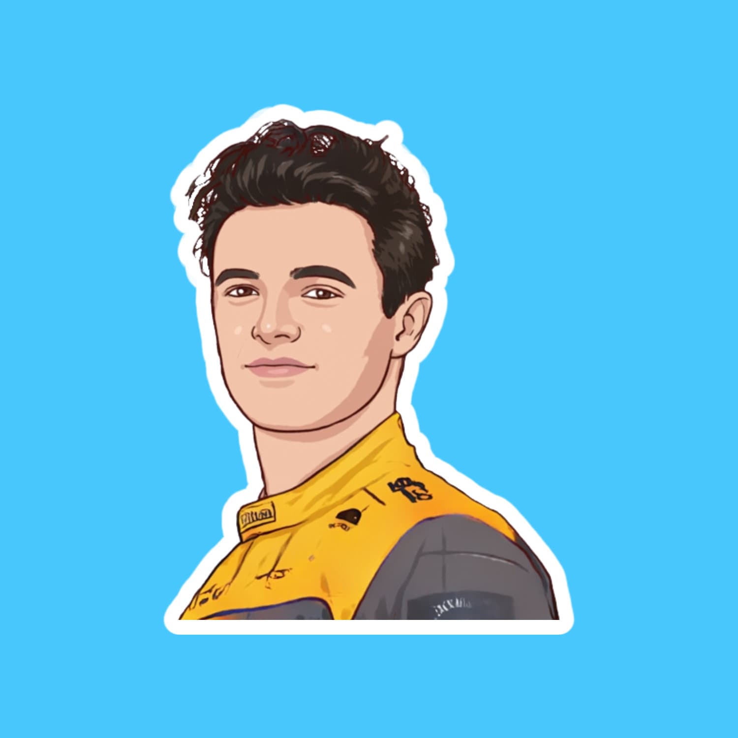 Stickers Mclaren F1 Team Sticker F1 Lando Norris Sticker - Etsy