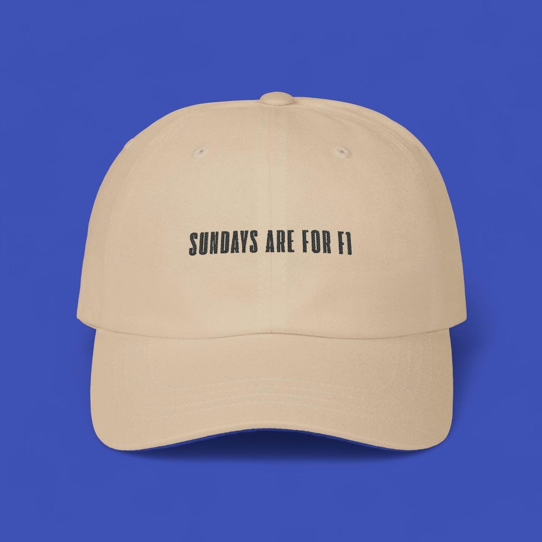 Formula 1 Cap Racing Hat Motorsport Baseball Cap Bold Lines Cap Men's ...