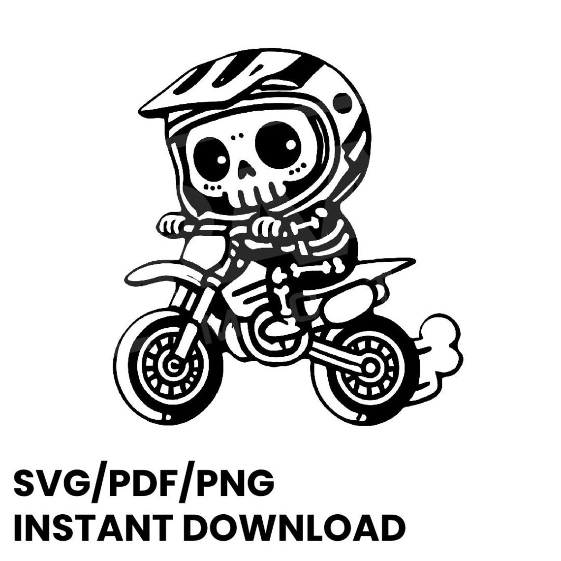 Cute Motocross Skull Skeleton Helmet Dirt Bike Kids Supercross Bones ...