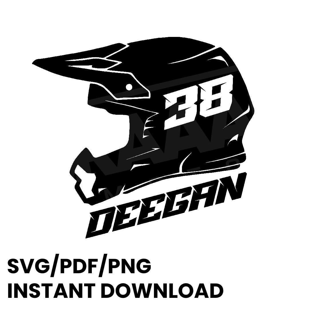 Haiden Deegan Helmet Danger Boy 38 Yamaha Star Racing Supercross ...