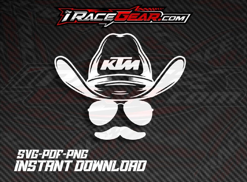 Aaron Plessinger Ktm Cowboy Hat Ap7 7 Racing Supercross Motocross ...