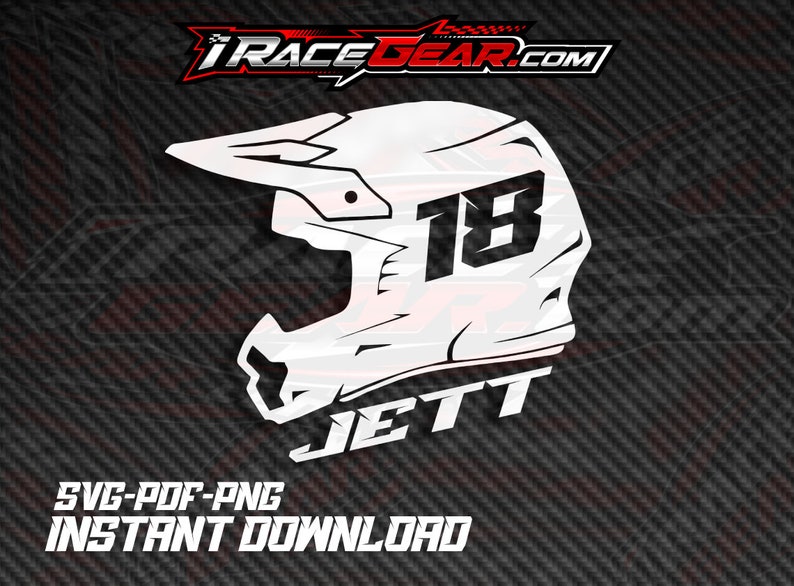 Jett Lawrence Helmet 18 Honda Redbull Racing Supercross Motocross ...