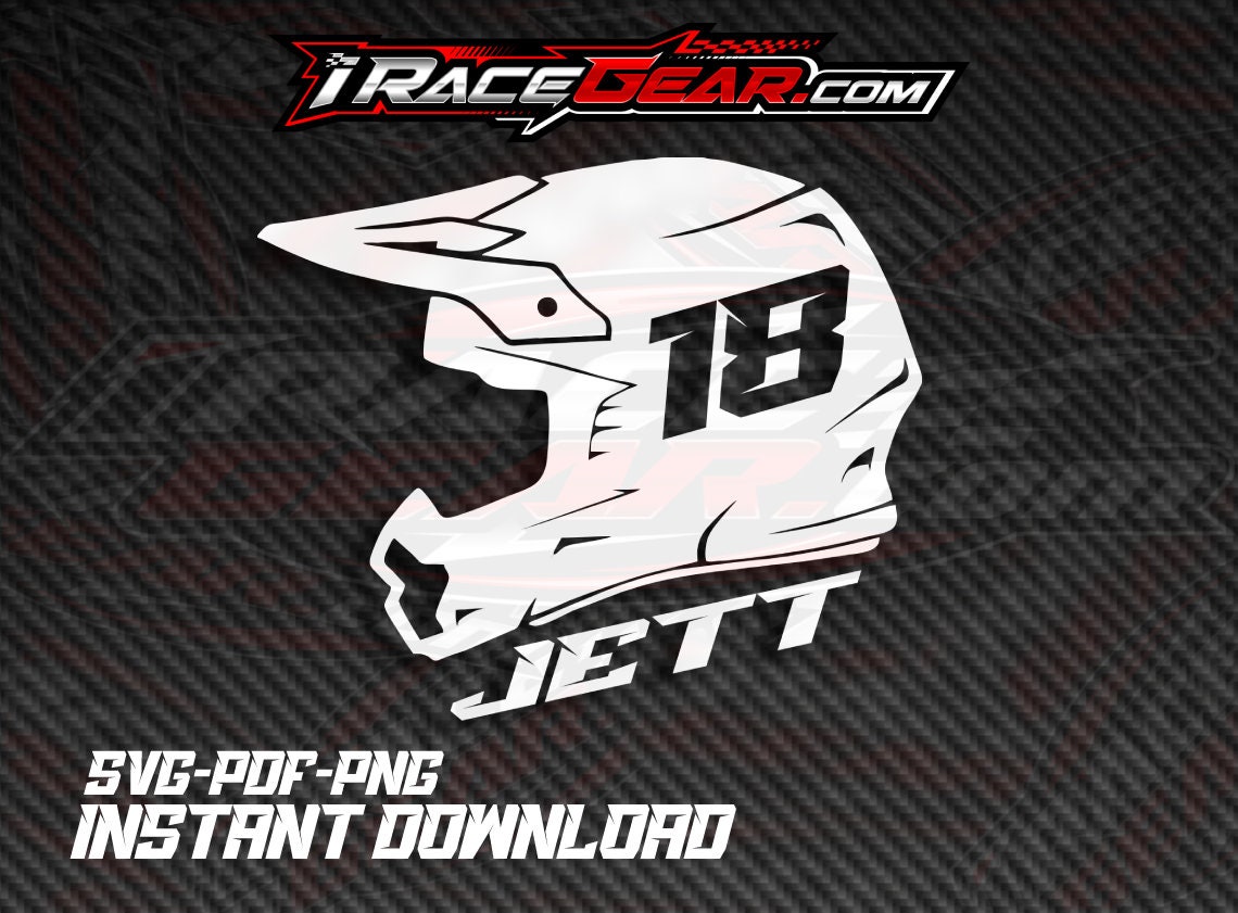 Jett Lawrence Helmet 18 Honda Redbull Racing Supercross Motocross ...