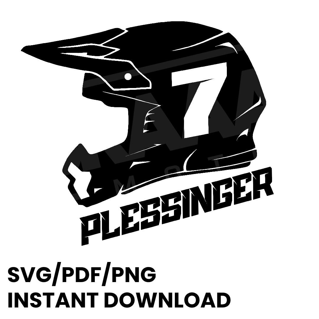 Aaron Plessinger Ktm Helmet Race Number Red Bull Ap7 7 Racing ...